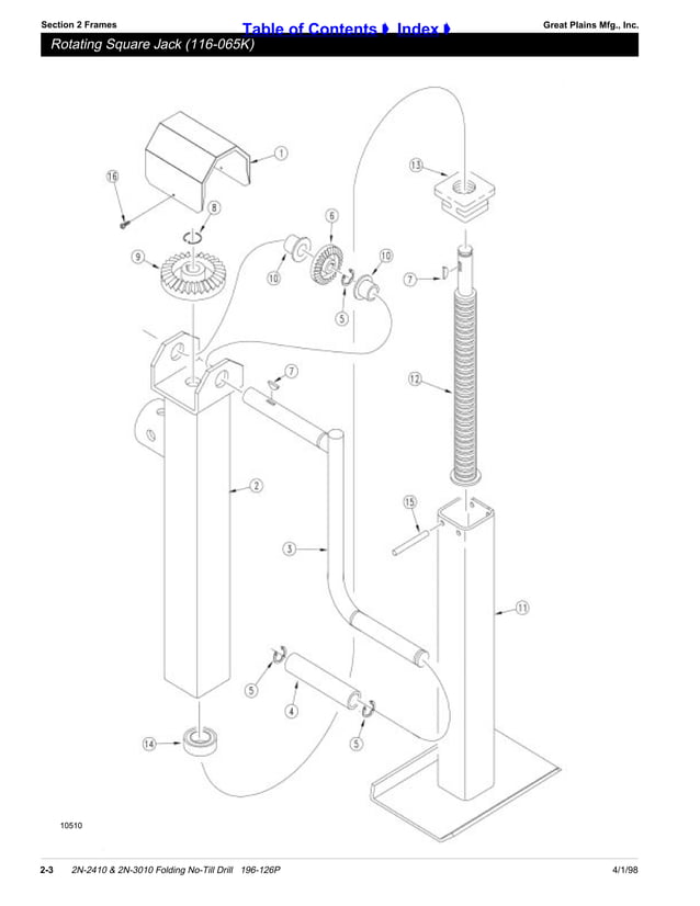 Great plains folding no-till drill parts manual | PDF