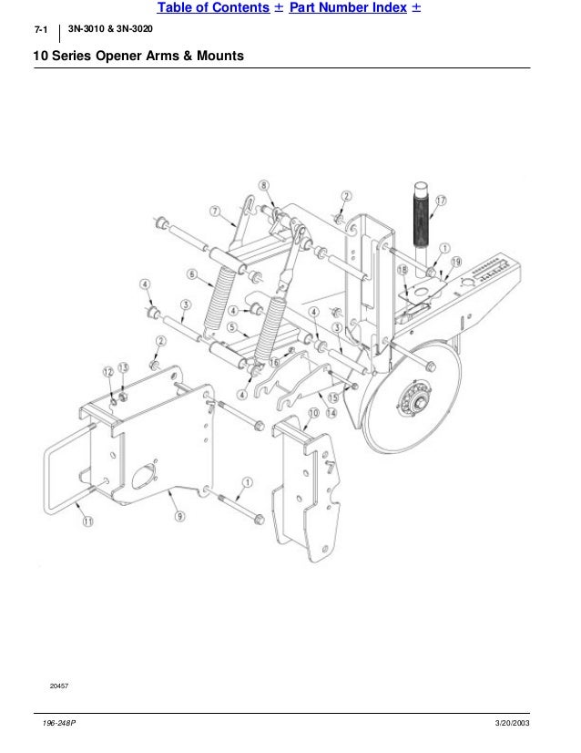 Great plains parts manual 3 S no-till drill