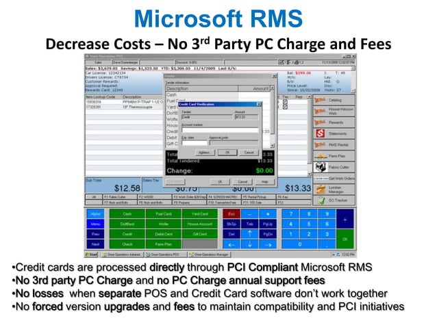 Microsoft RMS PartSmart POS | PPT