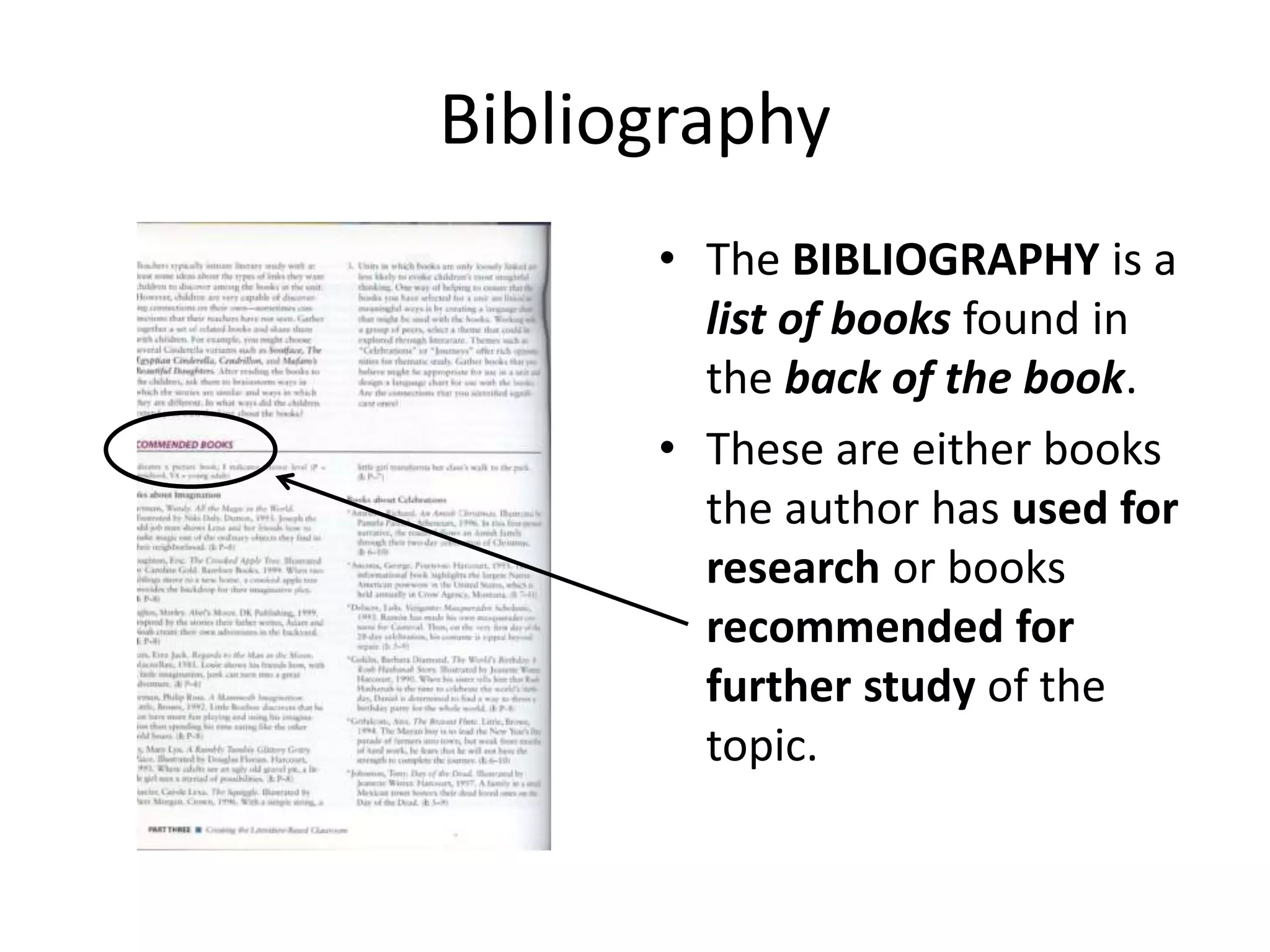 Parts Of A Book | PPTX