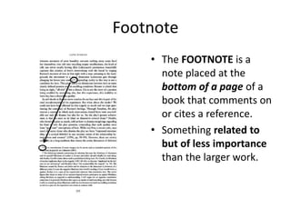 Parts Of A Book | PPTX