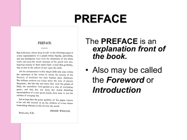 Parts of a Book for Grade 3 | PPTX | Books and Literature