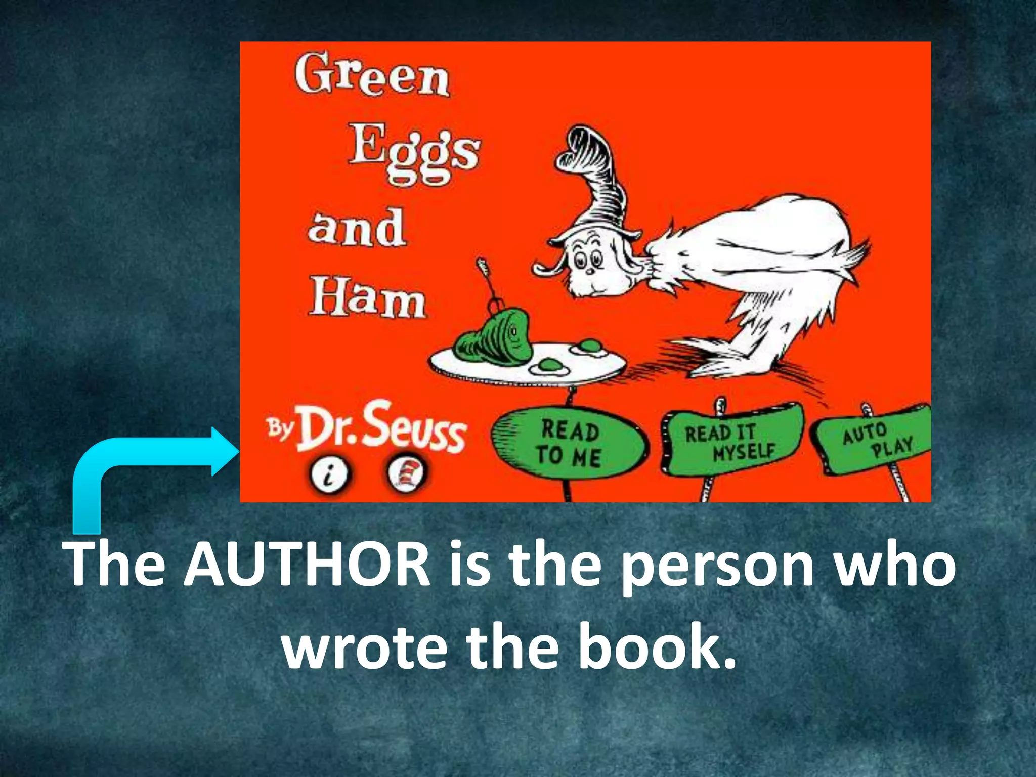 Parts of a Book: Grades K-2 | PPTX