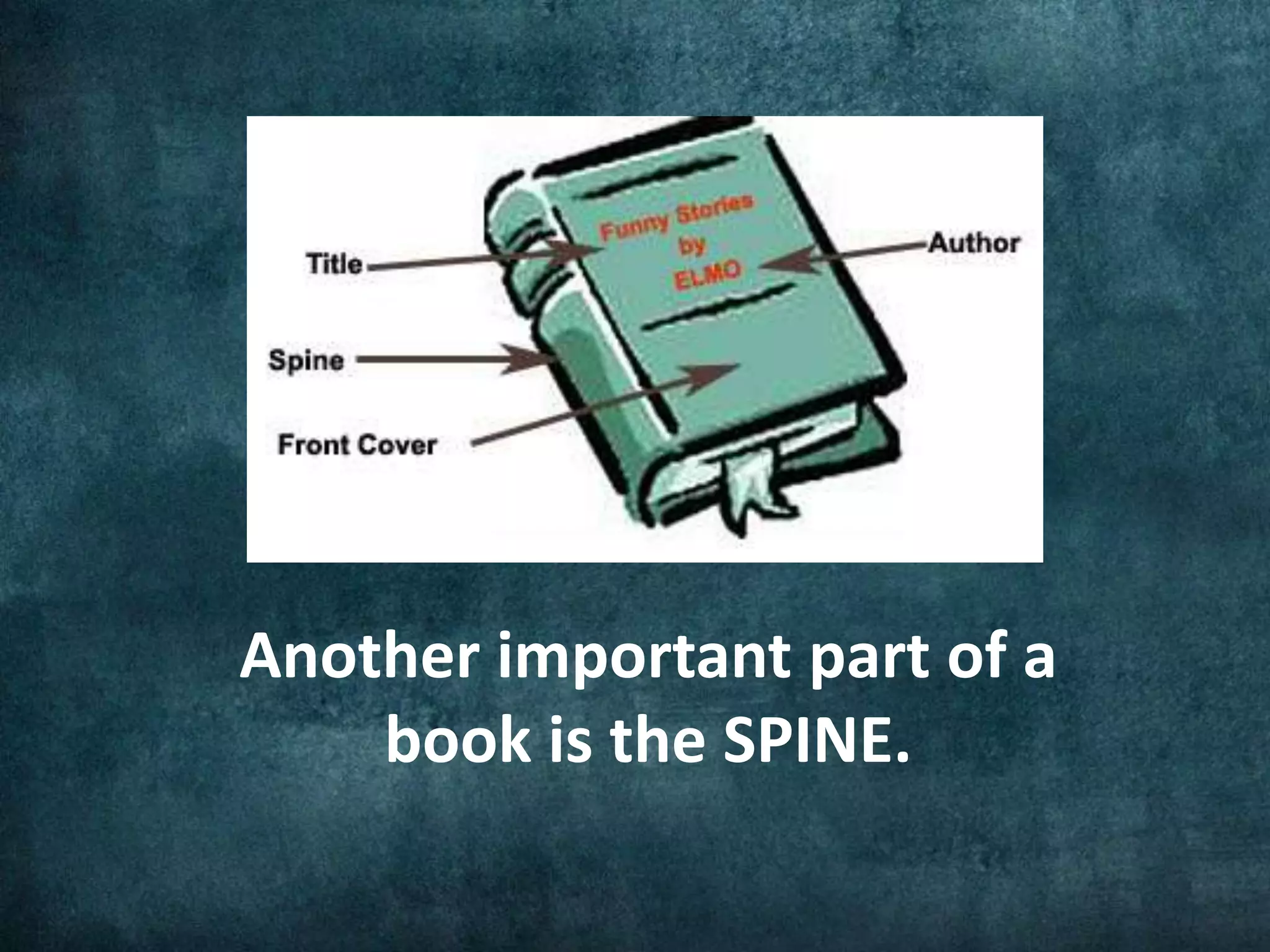 Parts of a Book: Grades K-2 | PPTX