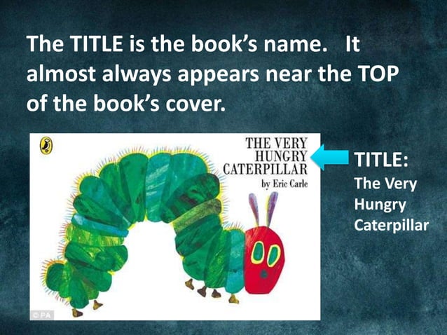 Parts of a Book: Grades K-2 | PPTX