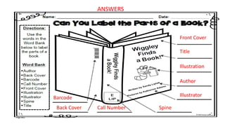 Parts of a book powerpoint | PDF