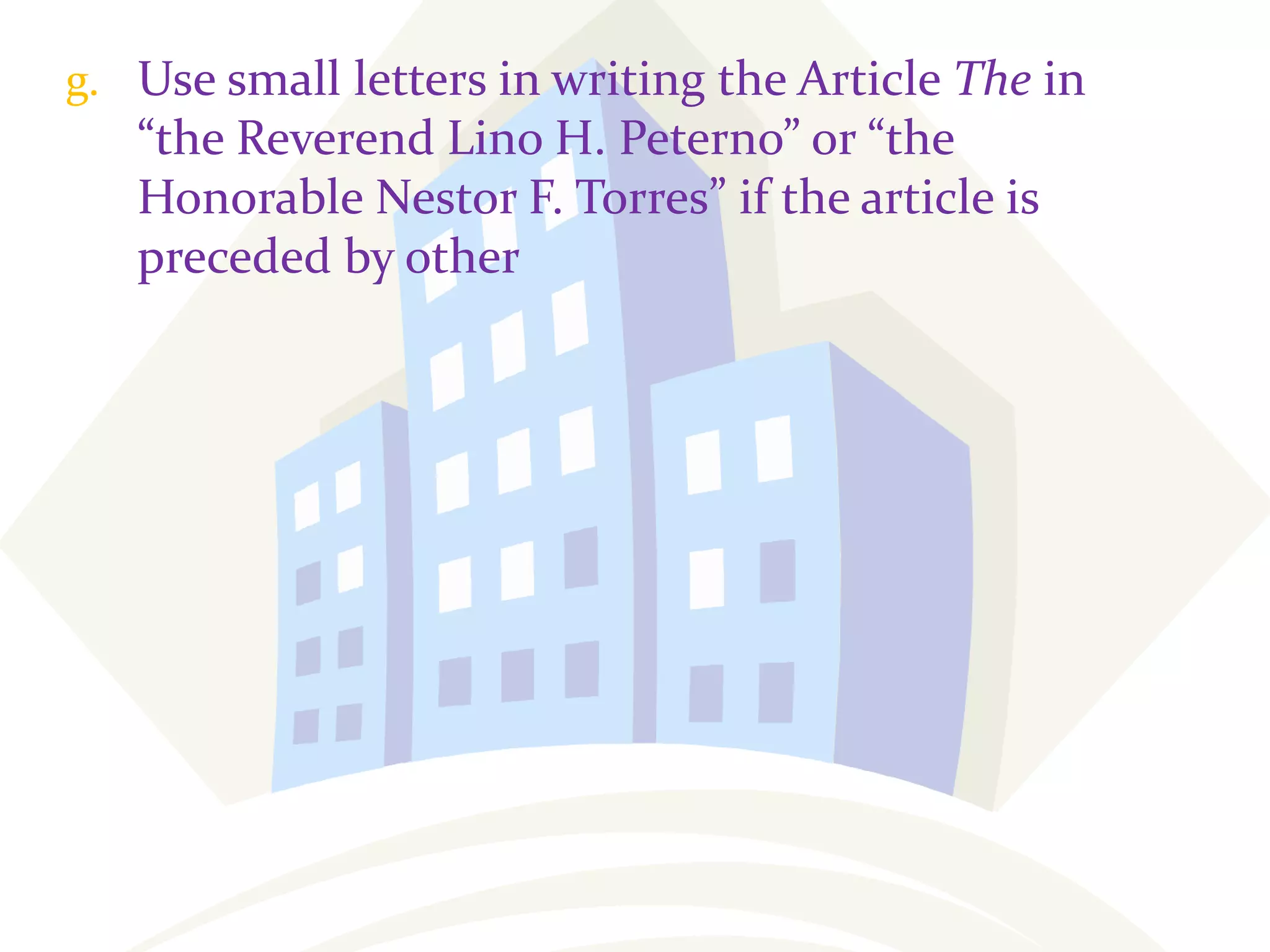 Parts of a Business Letter | PPTX