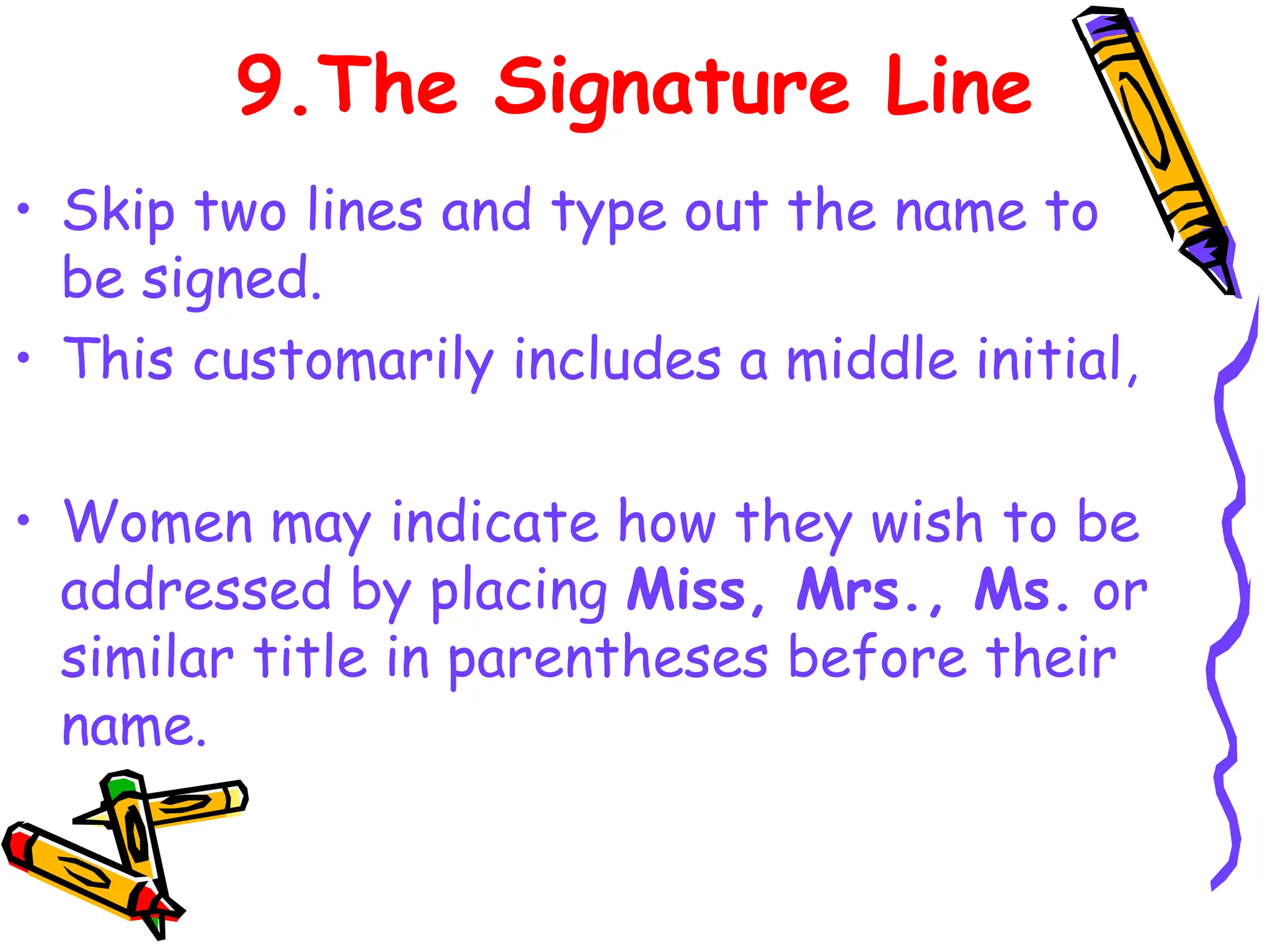 Parts of a business letter.ppt