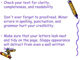 Parts of a business letter.ppt