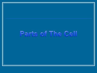 Parts of a Cell | PPTX
