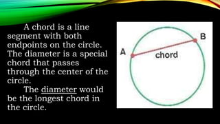 Parts of a circle | PPTX