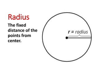 Parts of a circle | PPT