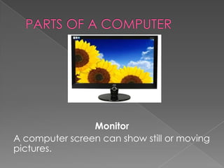 Parts of a computer | PPTX