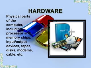 Parts of a computer | PPTX