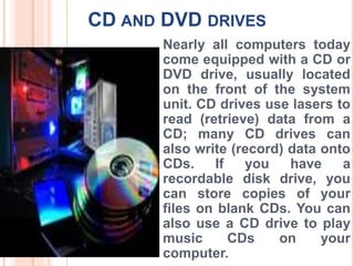 Parts of a computer | PPTX