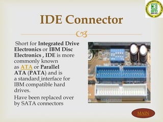 PARTS OF A COMPUTER.pptx | Computer Peripherals | Computing