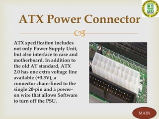 PARTS OF A COMPUTER.pptx | Computer Peripherals | Computing