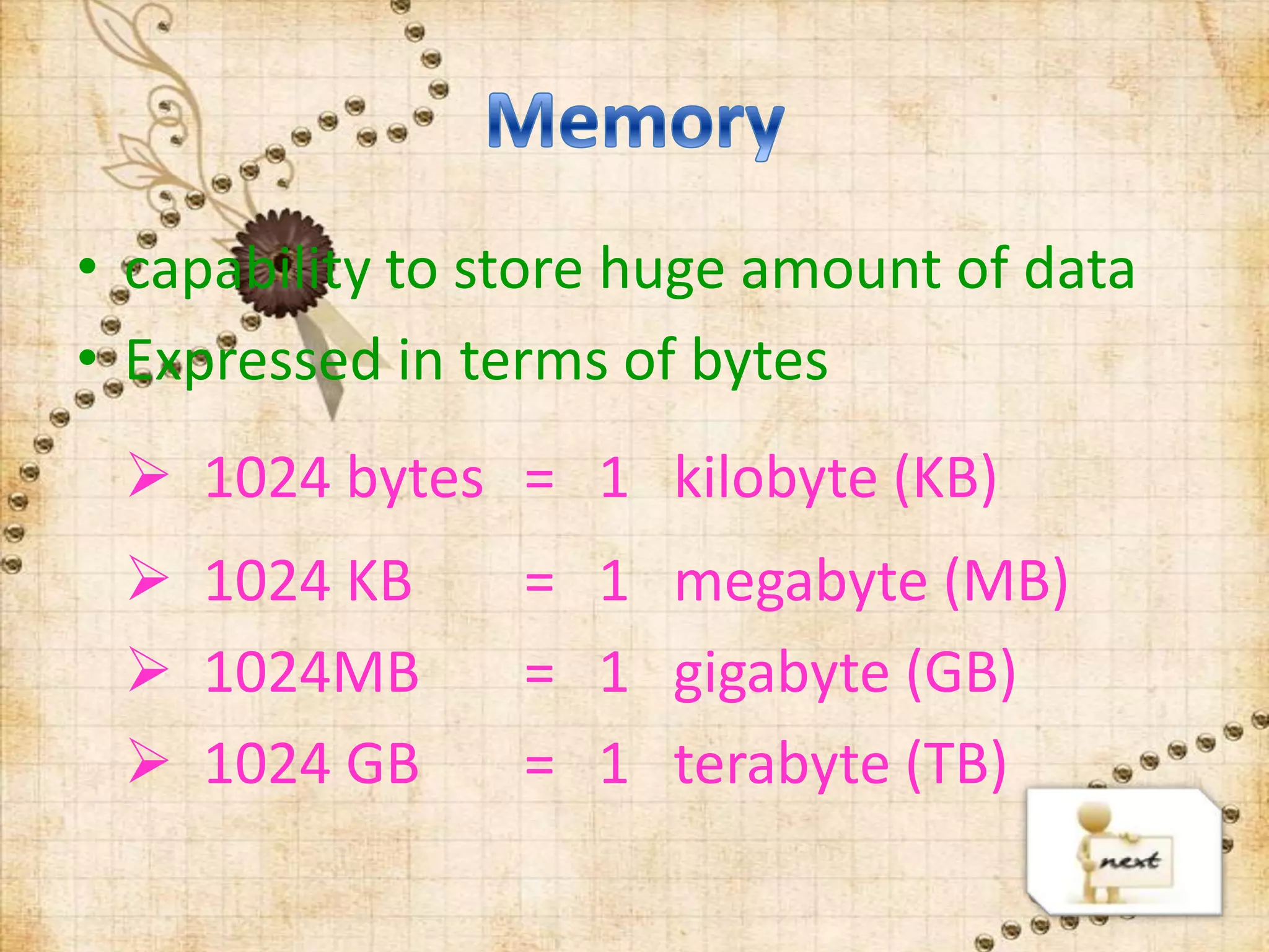 Parts of a computer (power point) | PPTX