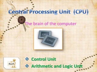 Parts of a computer (power point) | PPTX