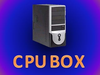 Parts of a computer std. exrecise | PPSX