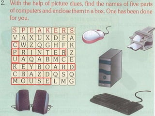 Parts of a computer std. exrecise | PPSX