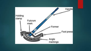 PARTS OF A CONDUIT BENDER week3.pptx.... | PPTX