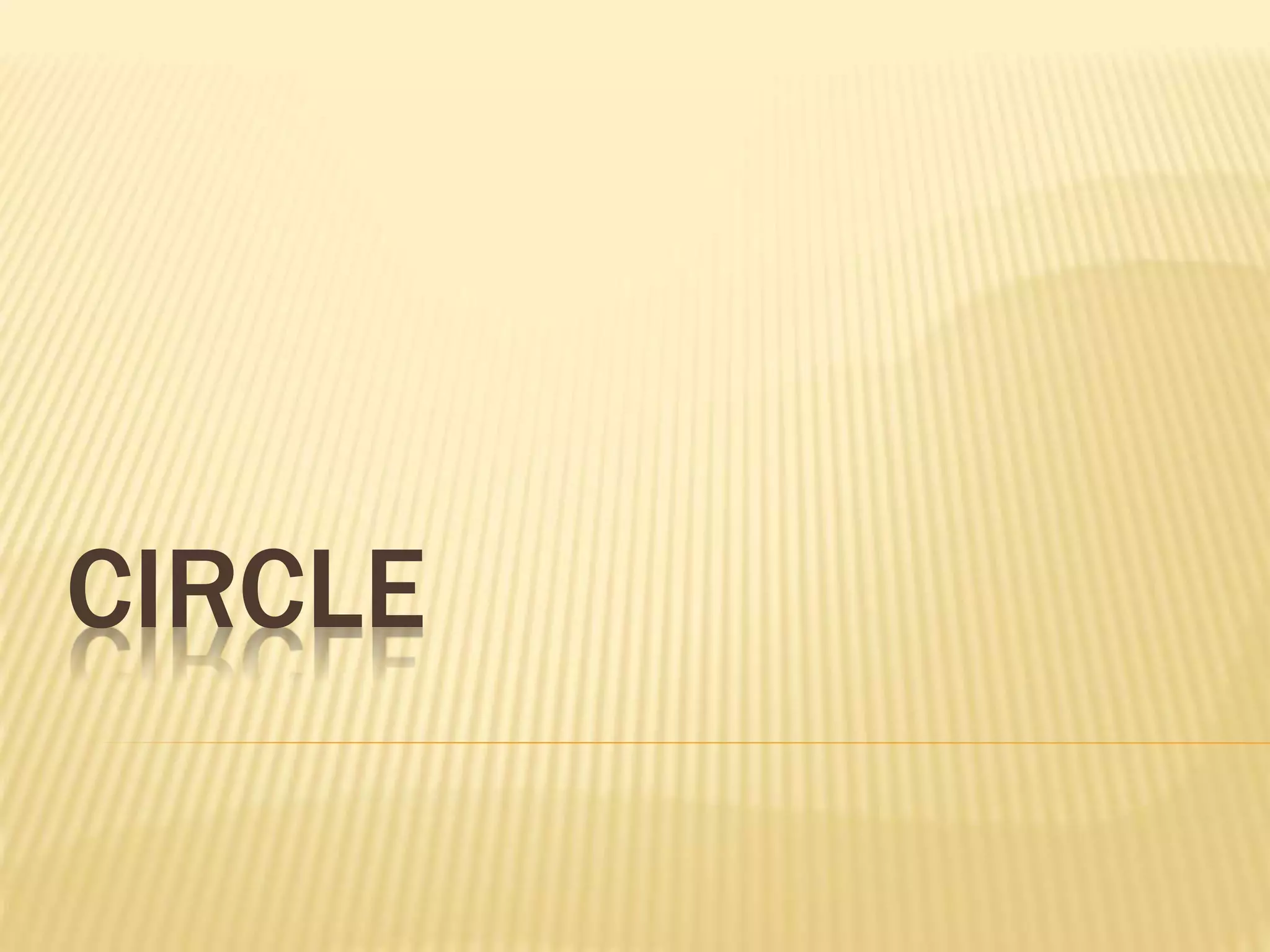 Parts of a Circle | PPTX