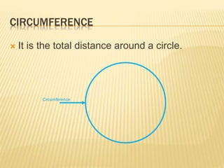 Parts of a Circle | PPTX
