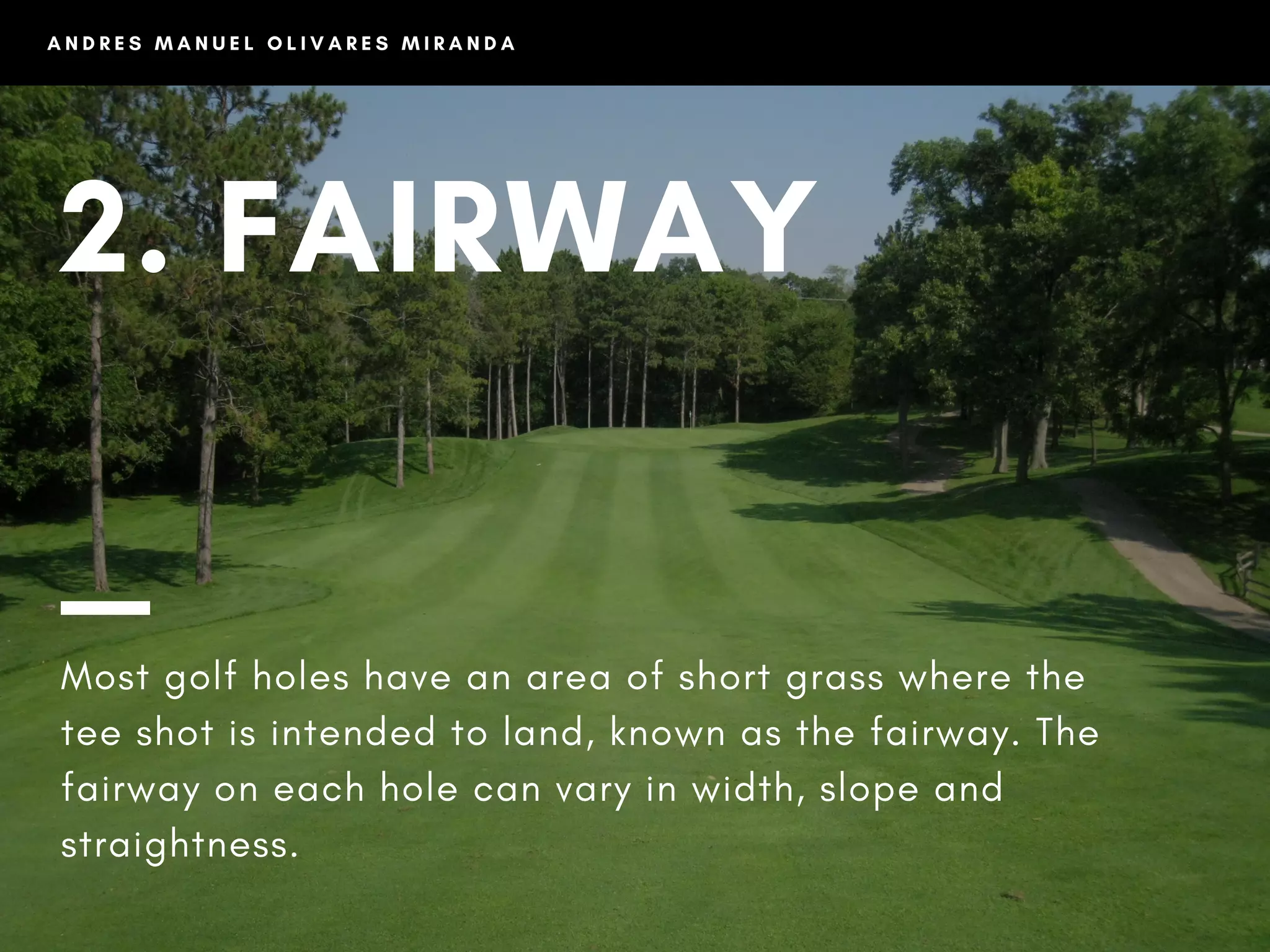 Parts of a Golf Course | PDF