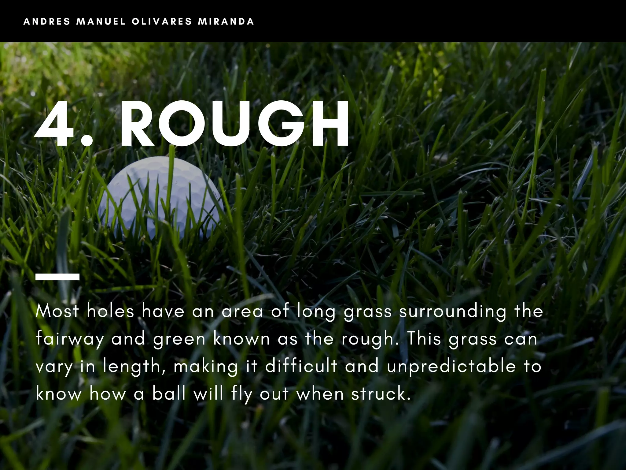 Parts of a Golf Course | PDF
