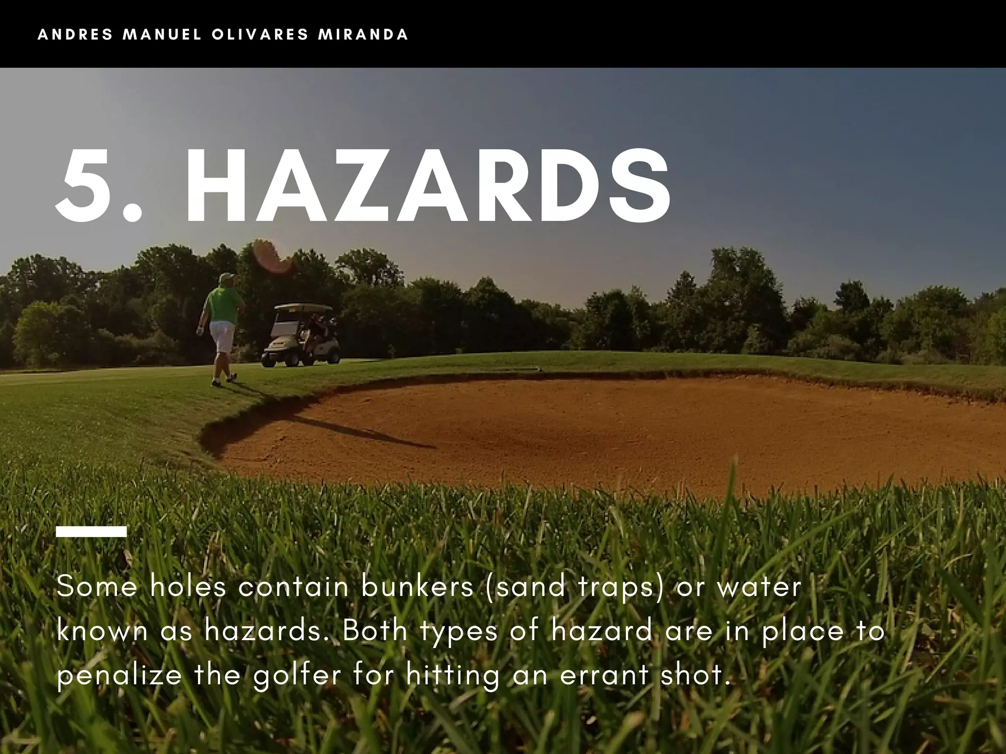 Parts of a Golf Course | PDF