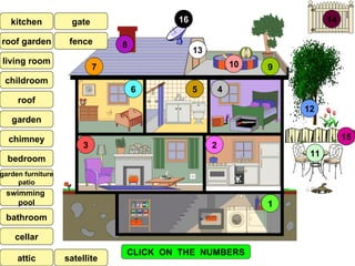 Parts of a house and furniture | PPT