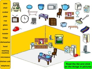 Parts of a house and furniture | PPT