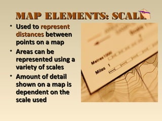 Parts of a map | PPT