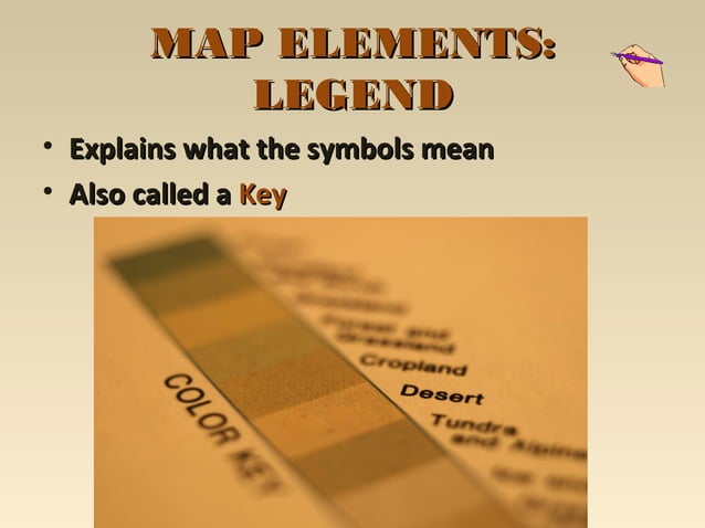 Parts of a map | PPT