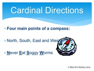 Parts of a Map | PPTX