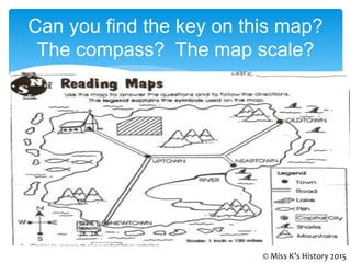 Parts of a Map | PPTX