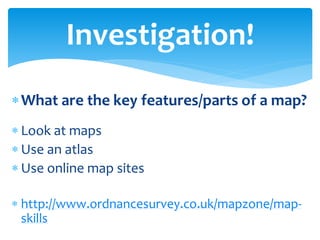Parts of a Map | PPTX | Geography | Science