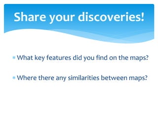 Parts of a Map | PPTX