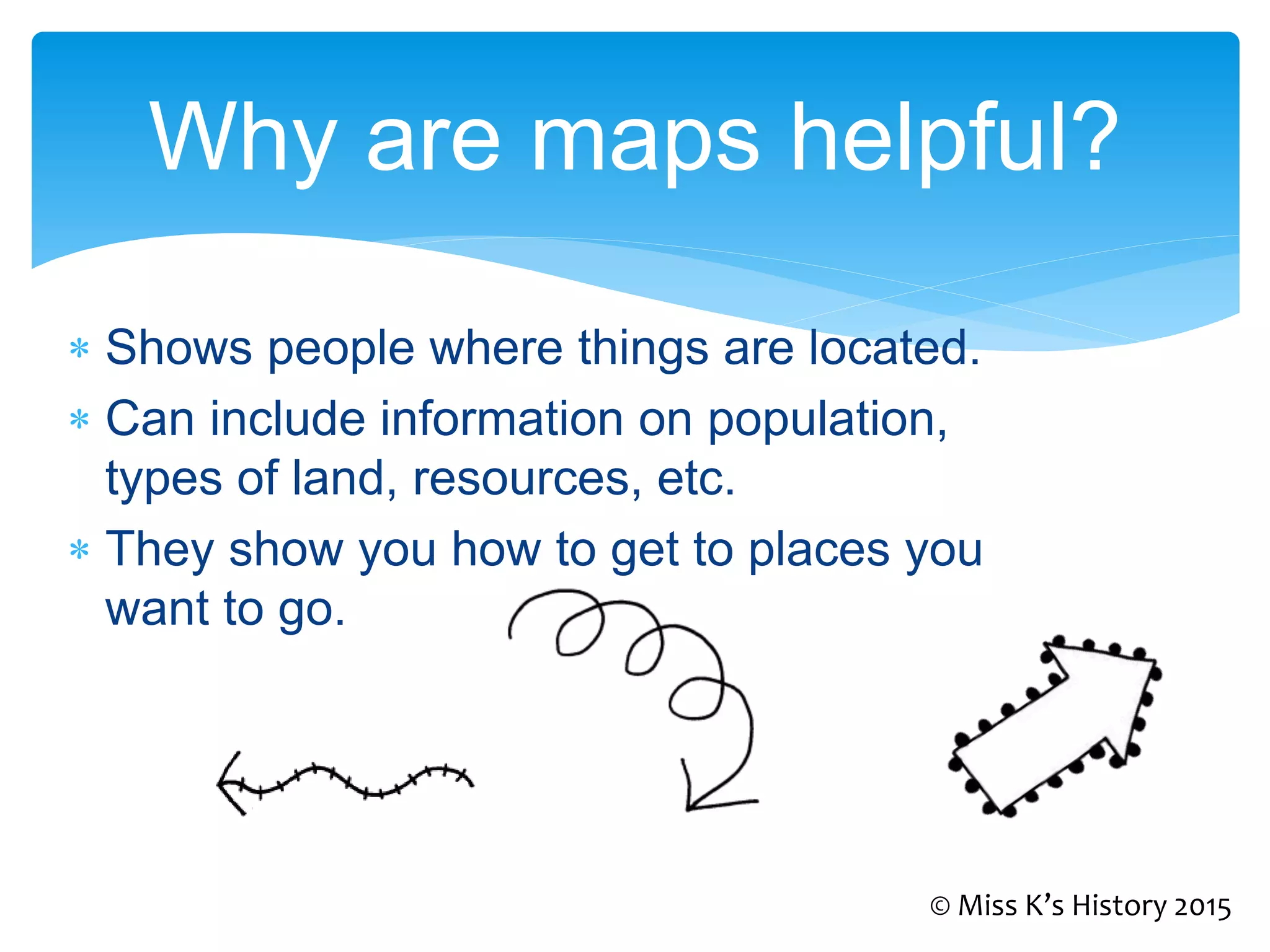 Parts of a map | PPT