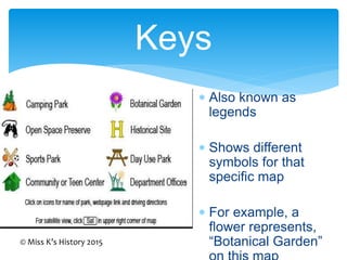 Parts of a map | PPTX