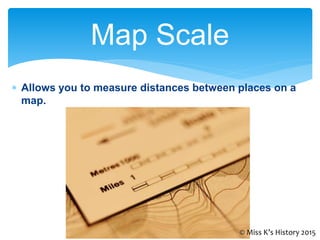 Parts of a map | PPTX