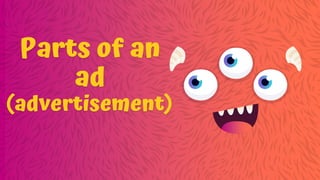 parts of an ad 1.pptx