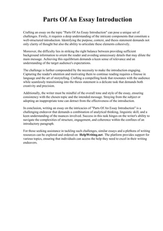 Parts Of An Essay Introduction.pdf