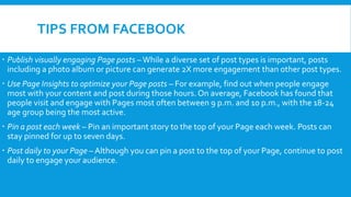 Parts of a Facebook Page | PPT