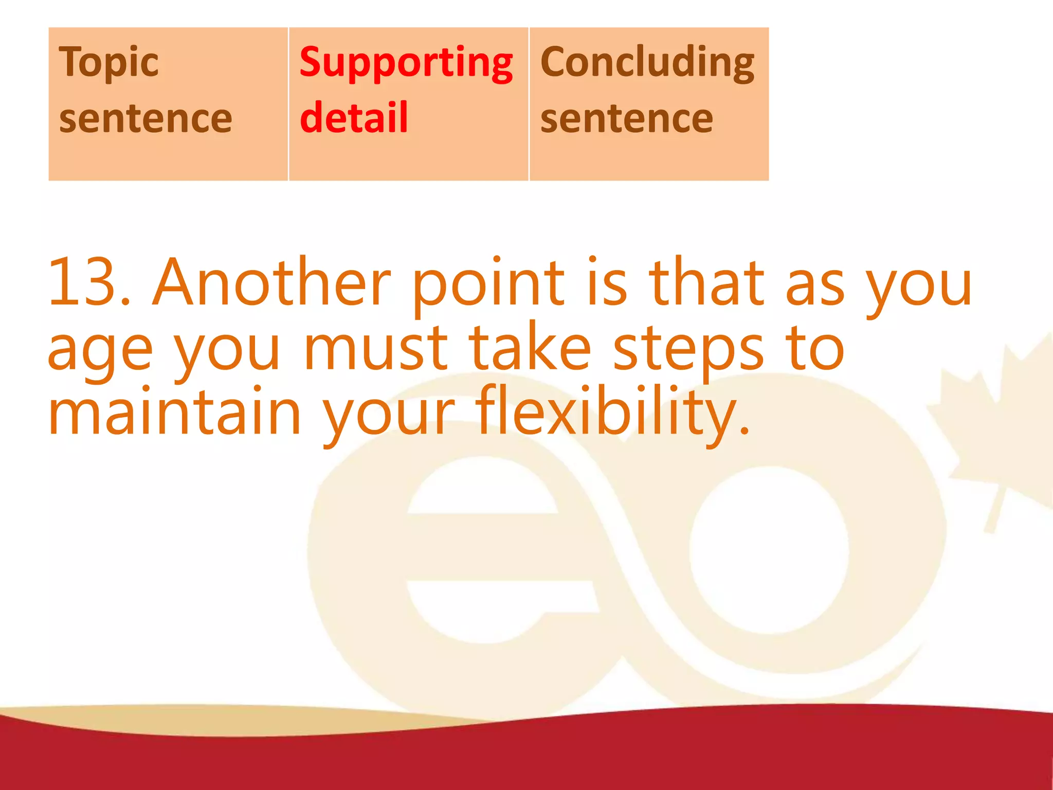 Parts of a paragraph | PPTX