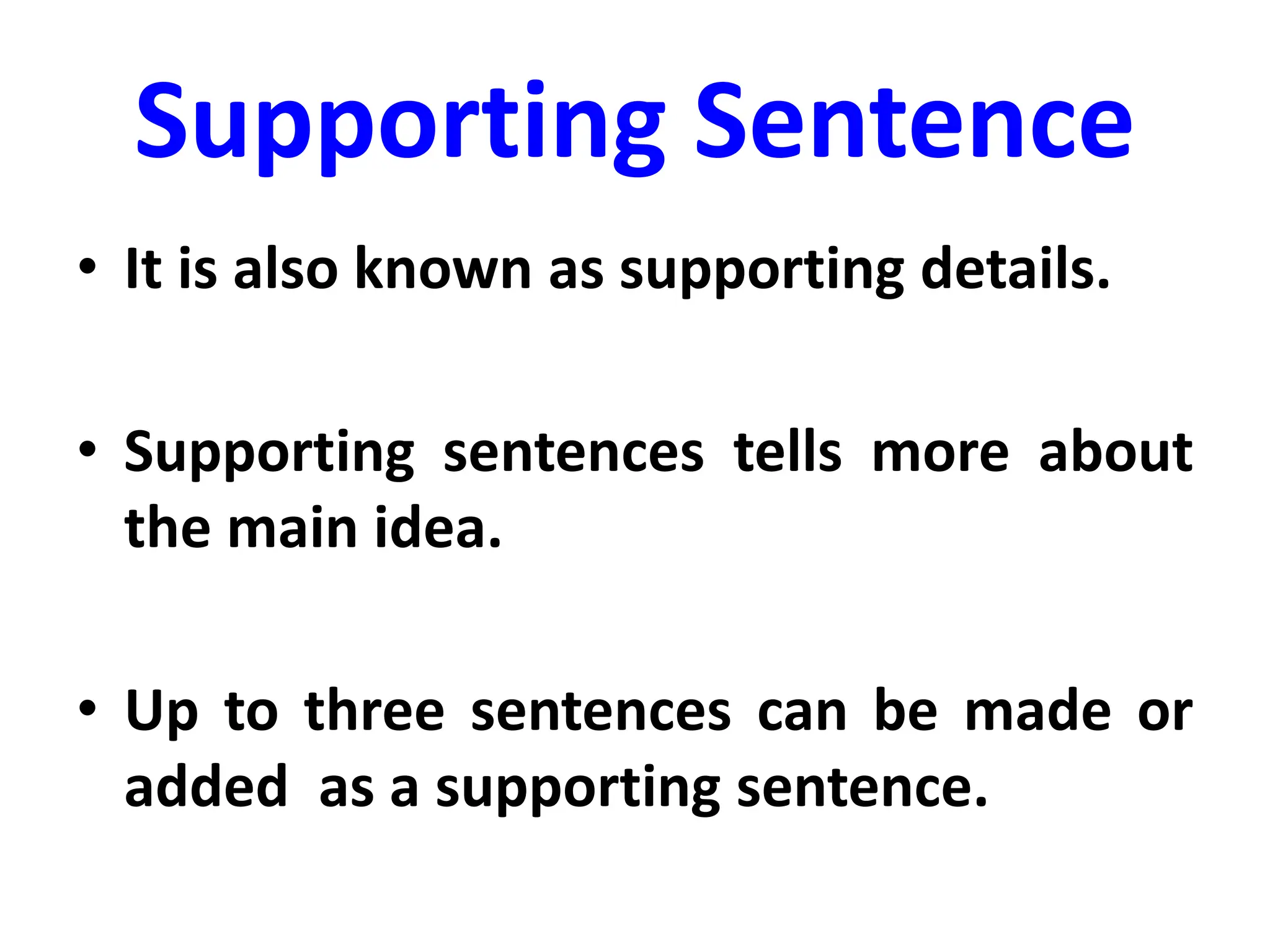 parts of a paragraph for Grade Four English | PPTX
