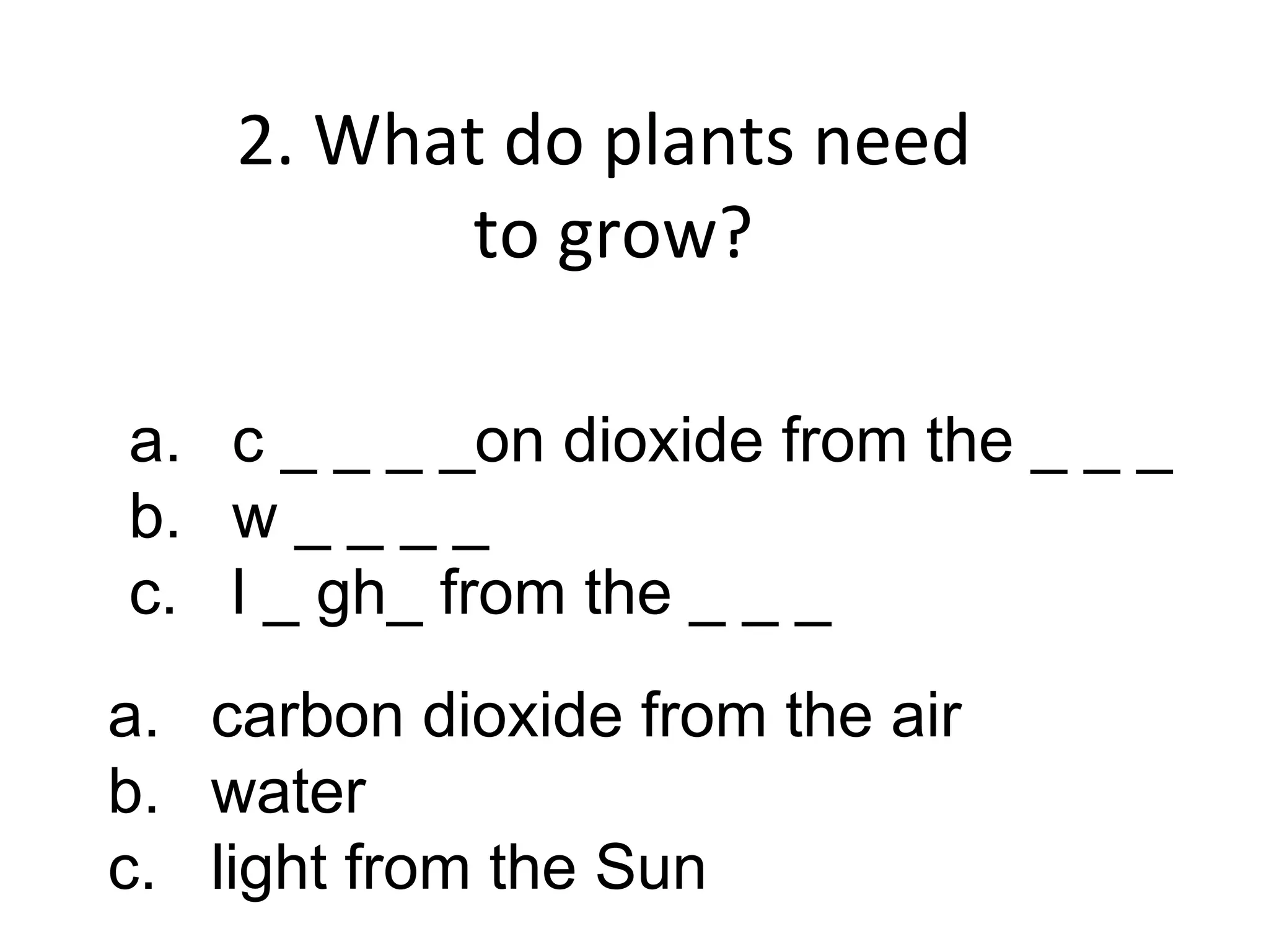 Parts of a plant/plant life cycle (teach) | PPT