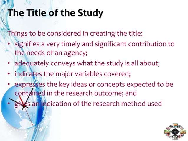 Parts of a research paper educ 241 | PPTX