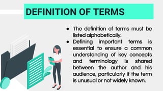 Parts of a Research Paper | PPTX